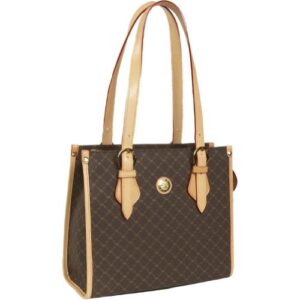 rioni shoulder tote – brown