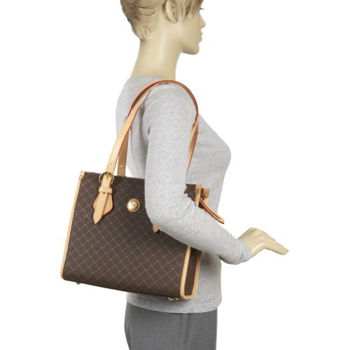 Rioni Shoulder Tote - Brown