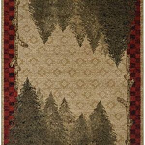 Mayberry Rugs Forest Area Rug, 5'3"x7'3", Antique