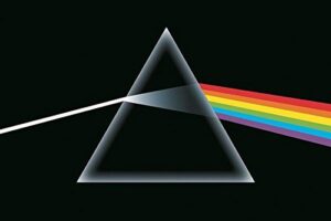 buyartforless pink floyd – dark side of the moon, prism 36×24 music album art print poster classic