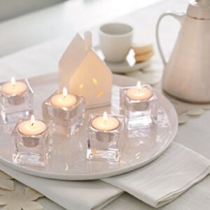 BOLSIUS 100 Pack Unscented Tea Lights - 3.5 Hours - Premium European Quality - Consistent Smokeless Flame - 100% Cotton Wick - Dinner, Wedding, Party, Restaurant, Spa, Church, & Home Décor Tealights