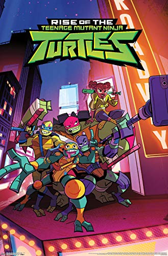 Trends International Nickelodeon Rise of The Teenage Mutant Ninja Turtles-Group Wall Poster, 22.375 in x 34 in, Premium Unframed Version