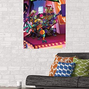 Trends International Nickelodeon Rise of The Teenage Mutant Ninja Turtles-Group Wall Poster, 22.375 in x 34 in, Premium Unframed Version