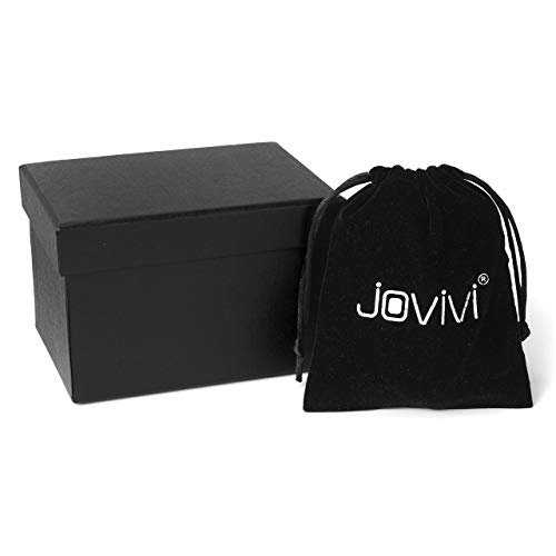 Jovivi Gold Copper Clear Glass Lid Terrarium Box/Bracelet Necklace Earrings Ring Jewelry Display Organizer Decorative Box Case Home Office Decor