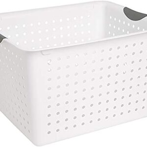 Sterilite 1628 Deep Ultra Plastic Storage Basket