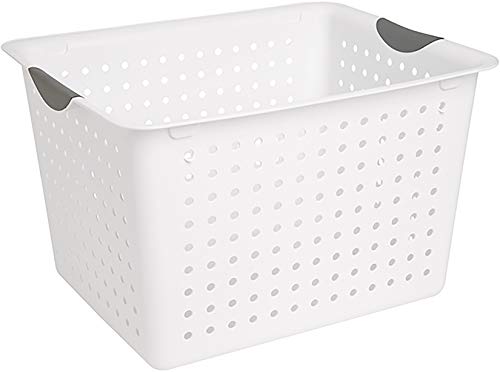 Sterilite 1628 Deep Ultra Plastic Storage Basket