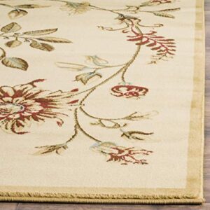 SAFAVIEH Lyndhurst Collection 2'3" x 8' Red / Multi LNH552 Traditional Floral Non-Shedding Living Room Entryway Foyer Hallway Bedroom Runner Rug