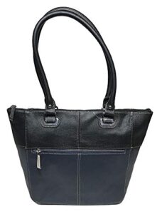 tignanello perfect pockets medium tote, midnight/black