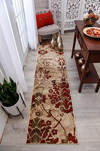 Modern Burgundy Rug Hallway Runners Cream Beige Area Rugs 2x7 Rug Clearance Contemporary Rugs Blue Cream Beige 2x8 Rug