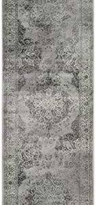 SAFAVIEH Vintage Collection 2'2" x 6' Grey/Multi VTG158 Oriental Traditional Distressed Premium Viscose Runner Rug