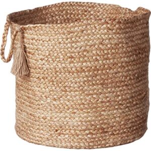 Ox Bay Handmade Braided Jute Basket