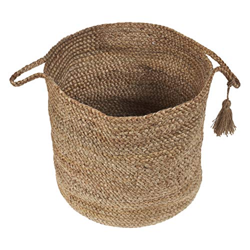 Ox Bay Handmade Braided Jute Basket