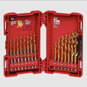 milwaukee 48-89-4631 kit tin shockwave (23-piece)