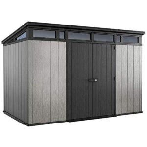 artisan 11′ x 7′ customizable backyard storage shed