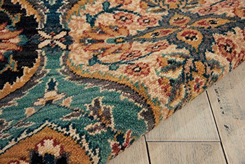 Nourison Nourison 2020 Persian Multicolor 8' x 10'6" Area -Rug, Easy -Cleaning, Non Shedding, Bed Room, Living Room, Dining Room, Kitchen (8x11)