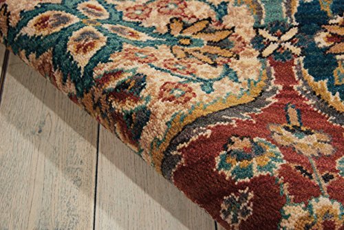 Nourison Nourison 2020 Persian Multicolor 8' x 10'6" Area -Rug, Easy -Cleaning, Non Shedding, Bed Room, Living Room, Dining Room, Kitchen (8x11)