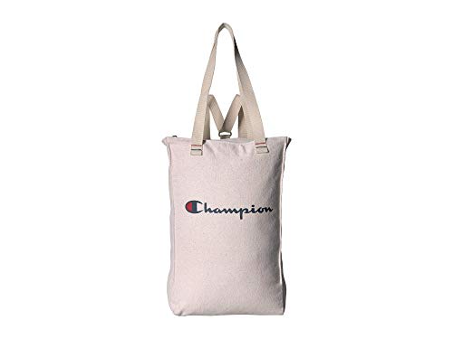 Champion Tote Backpack, Cream/Blue, One Size