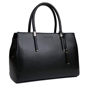 DELANEY LANE - The Bella Handbag - Quality Designer Purse for Women - Detachable Shoulder Strap (Black)