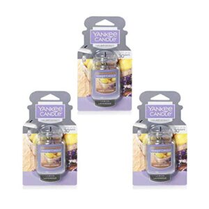 yankee candle 3 pack of lemon lavender car jar ultimate