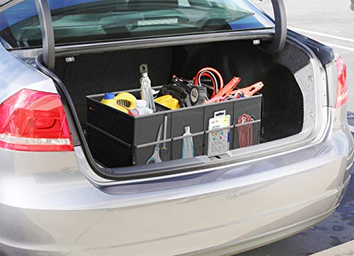 EPAuto 3-Compartment Cargo Trunk Storage Organizer