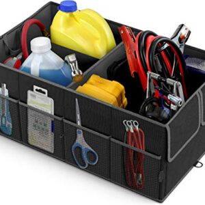 EPAuto 3-Compartment Cargo Trunk Storage Organizer