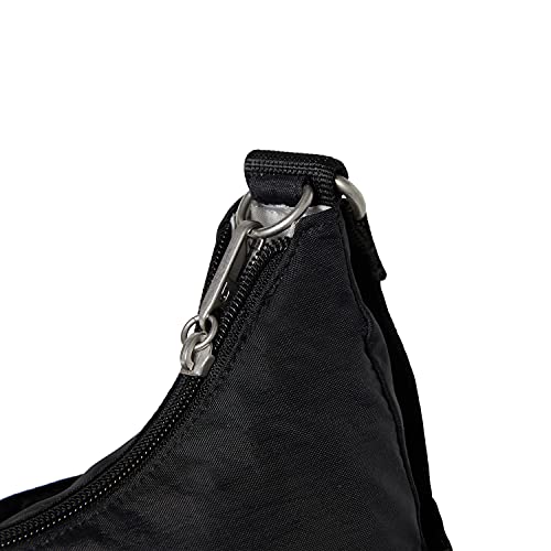 Baggallini Securtex® Anti-theft Free Time Crossbody Bag Cross Body, Black, One Size US