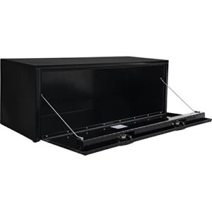 Buyers Products 1702510 Black Steel Underbody Truck Box with Aluminum Door, 18 x 18 x 48 Inch