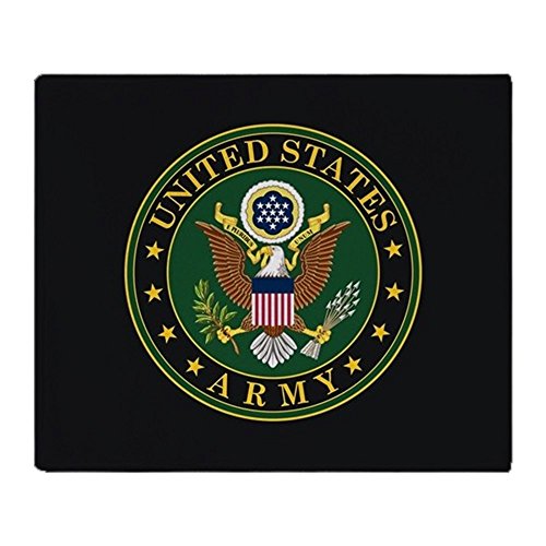 CafePress U.S. Army Emblem Throw Blanket Super Soft Fleece Plush Throw Blanket, 60"x50"