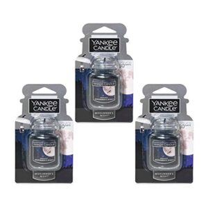 yankee candles 3 pack of midsummer’s night car jar ultimate