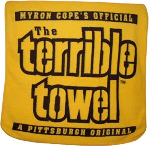 the terrible towel fleece throw blanket 50″ x 60″