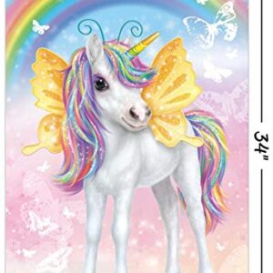 Trends International Animal Club - Unicorn Wall Poster, 22.375" x 34", Unframed Version