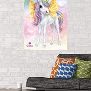 Trends International Animal Club - Unicorn Wall Poster, 22.375" x 34", Unframed Version