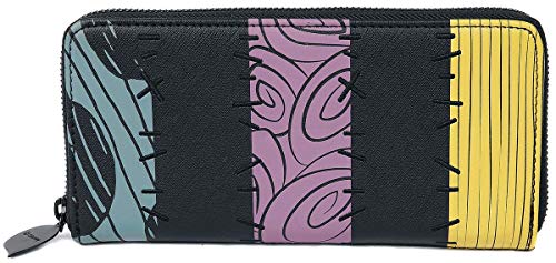 Loungefly x Nightmare Before Christmas Sally Cosplay Zip-Around Faux Leather Wallet (Multicolored, One Size)