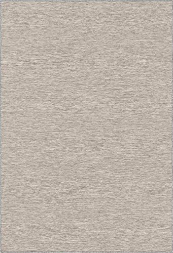 Unique Loom Outdoor Patio Collection Modern Casual Indoor and Outdoor Transitional Indoor and Outdoor Flatweave Gray Area Rug (6' 3 x 9' 0)