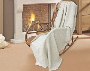 100% pure flax linen blanket