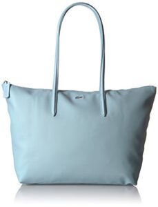 lacoste women’s l.12.12 tote shoulder handbag, sterling blue, 35 x 30 14 cm us