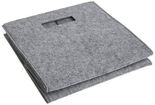 Sammy & Lou Felt Storage Cube, Gray