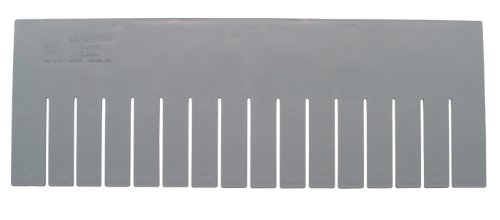 Quantum Storage Systems DS93080 Short Divider for Dividable Grid Container DG93080, Gray, 6-Pack