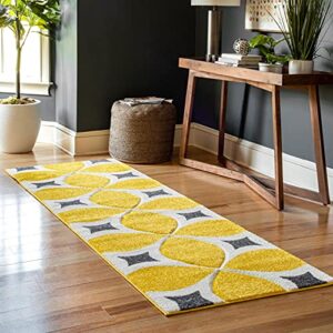 nuLOOM Gabriela Contemporary Area Rug, 7' 6" x 9' 6", Sunflower