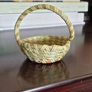 Sweetgrass Mini One Handle Basket