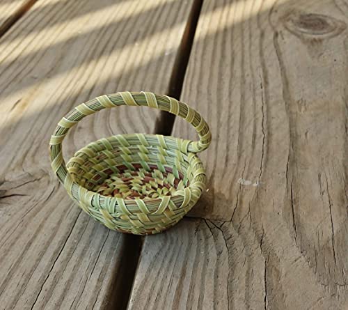 Sweetgrass Mini One Handle Basket