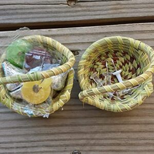 Sweetgrass Mini One Handle Basket