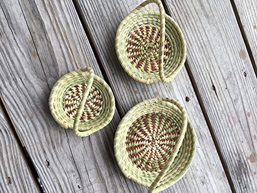 Sweetgrass Mini One Handle Basket