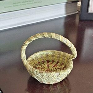 Sweetgrass Mini One Handle Basket