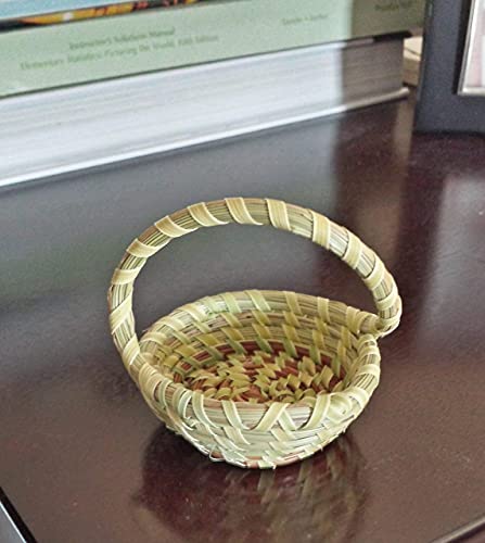 Sweetgrass Mini One Handle Basket