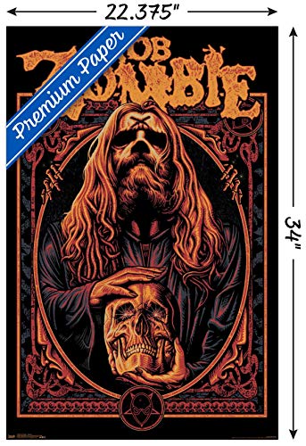 Trends International Rob Zombie - Warlock Wall Poster, 22.375" x 34", Premium Unframed Version