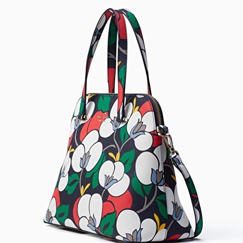 Kate Spade maise breezy floral medium dome satchel Women's PVC Leather Handbag