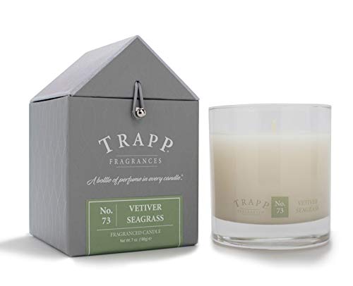 Trapp 7oz Signature Home Collection Poured Scented Candle - No. 73 Vetiver Seagrass