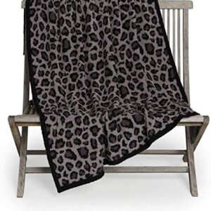 Barefoot Dreams CozyChic Safari Blanket Beach Rock Multi