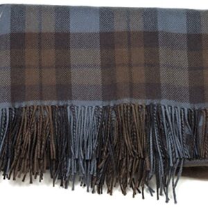 The Celtic Croft Outlander Blanket Premium Lambswool Tartan